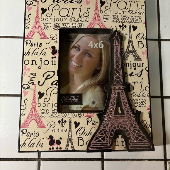 Accents | Paris Themed Picture Frame With Eiffel Tower Design | Poshmark